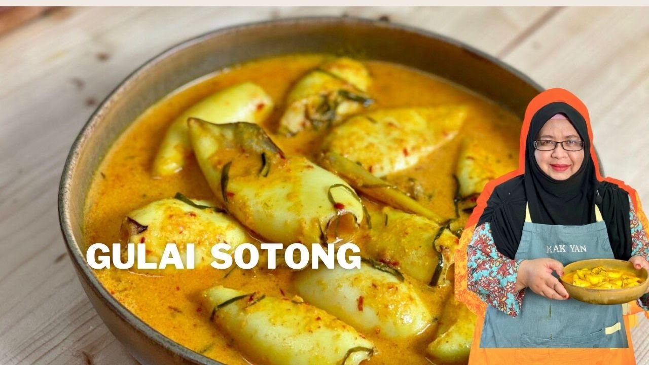 Gulai Sotong | Resepi Gulai Sotong | Gulai Sotong Special. - YouTube