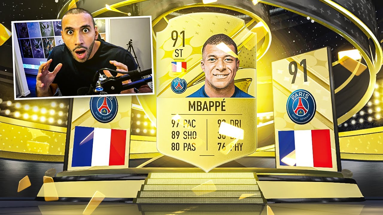 WHEN YOU PACK MBAPPE FROM A 7.5K PACK!! CRAZY REACTION! 1,500,000 ...