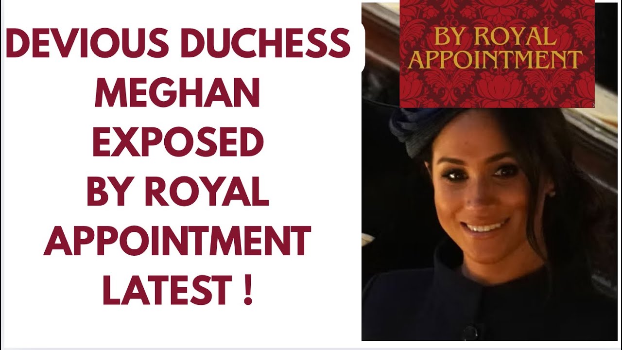 DEVIOUS DUCHESS MEGHAN - THOUGHT SHE HAD OUTSMARTED THEM ALL -THEN THIS ..#meghanmarkle #meghan ...