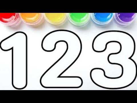 1234, Numbers, Counting, छोटे बच्चों की पढाई, Kid's Class, #toddlers # ...