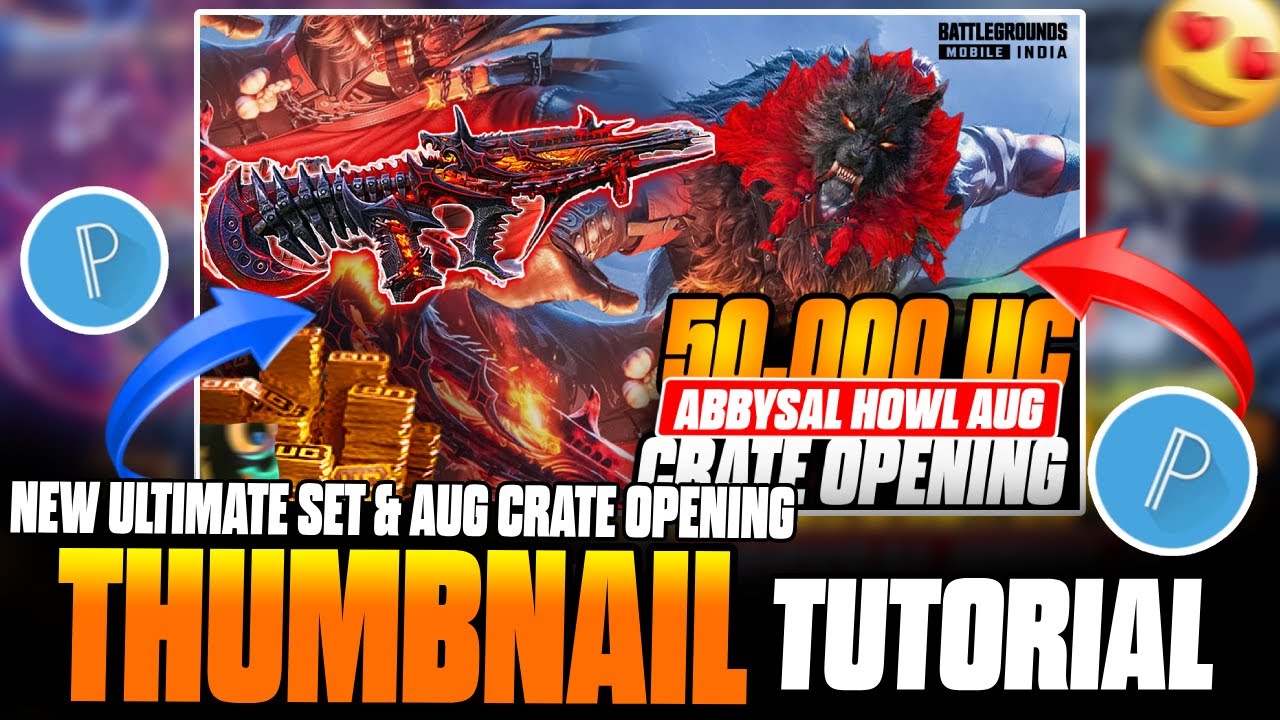 How To Make New Ultimate Set Crate Opening Thumbnail | Wrath Of ...