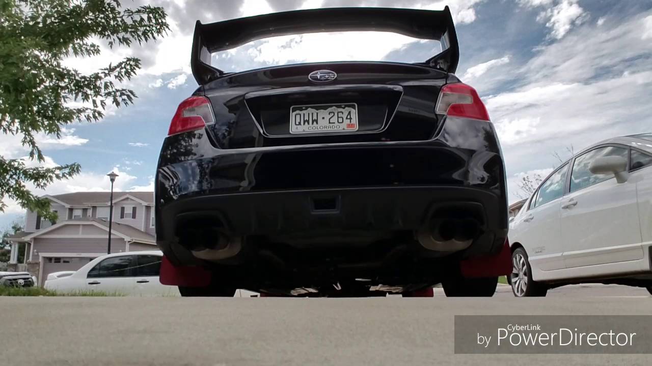 WRX with stp exhaust - YouTube