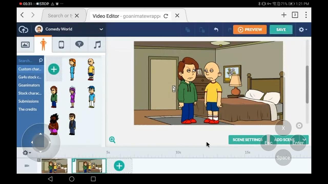 how to get goanimate working in android very simple - YouTube