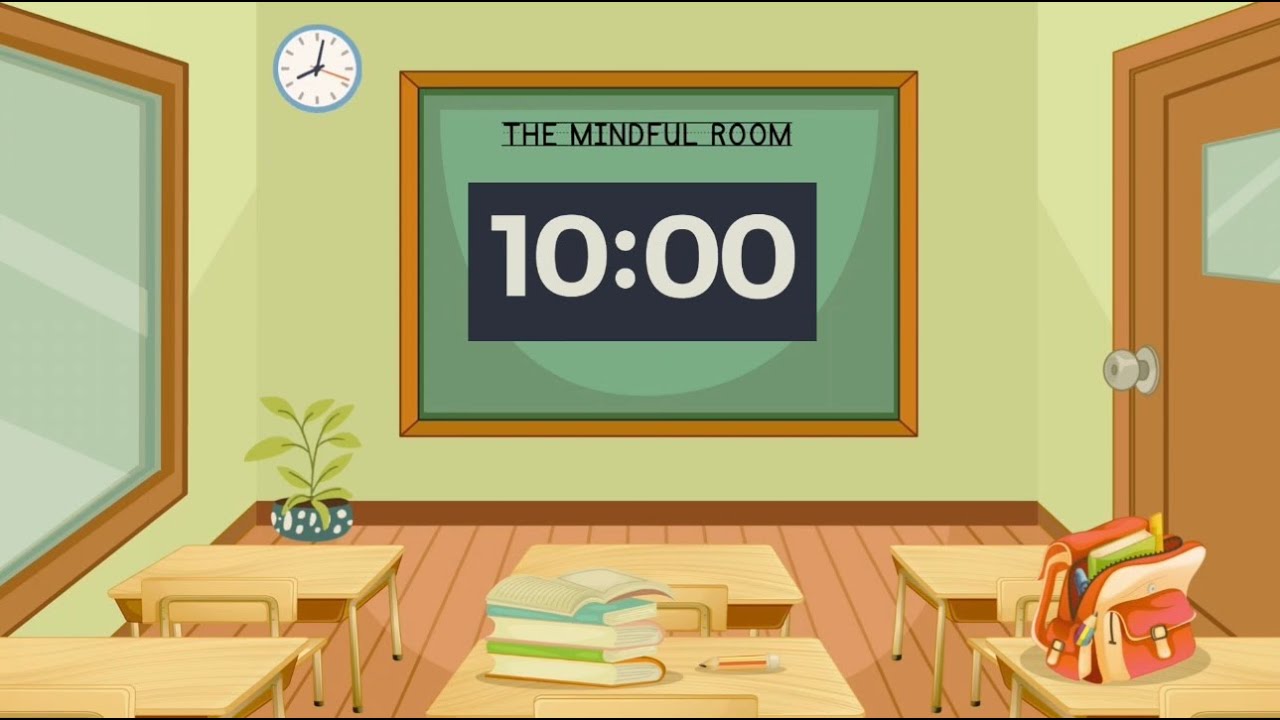 10-Minute Classroom Timer with Relaxing Lo-Fi Music | Focus ...