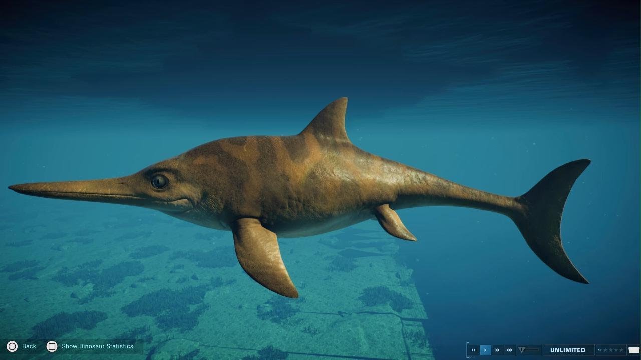 Jurassic World Evolution 2: Ichthyosaurus - YouTube
