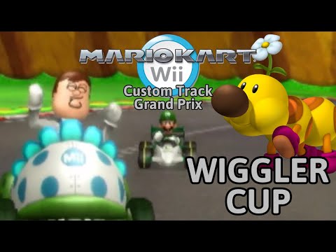 Mario Kart Wii Custom Track Grand Prix Part 19 | Wiggler Cup - YouTube