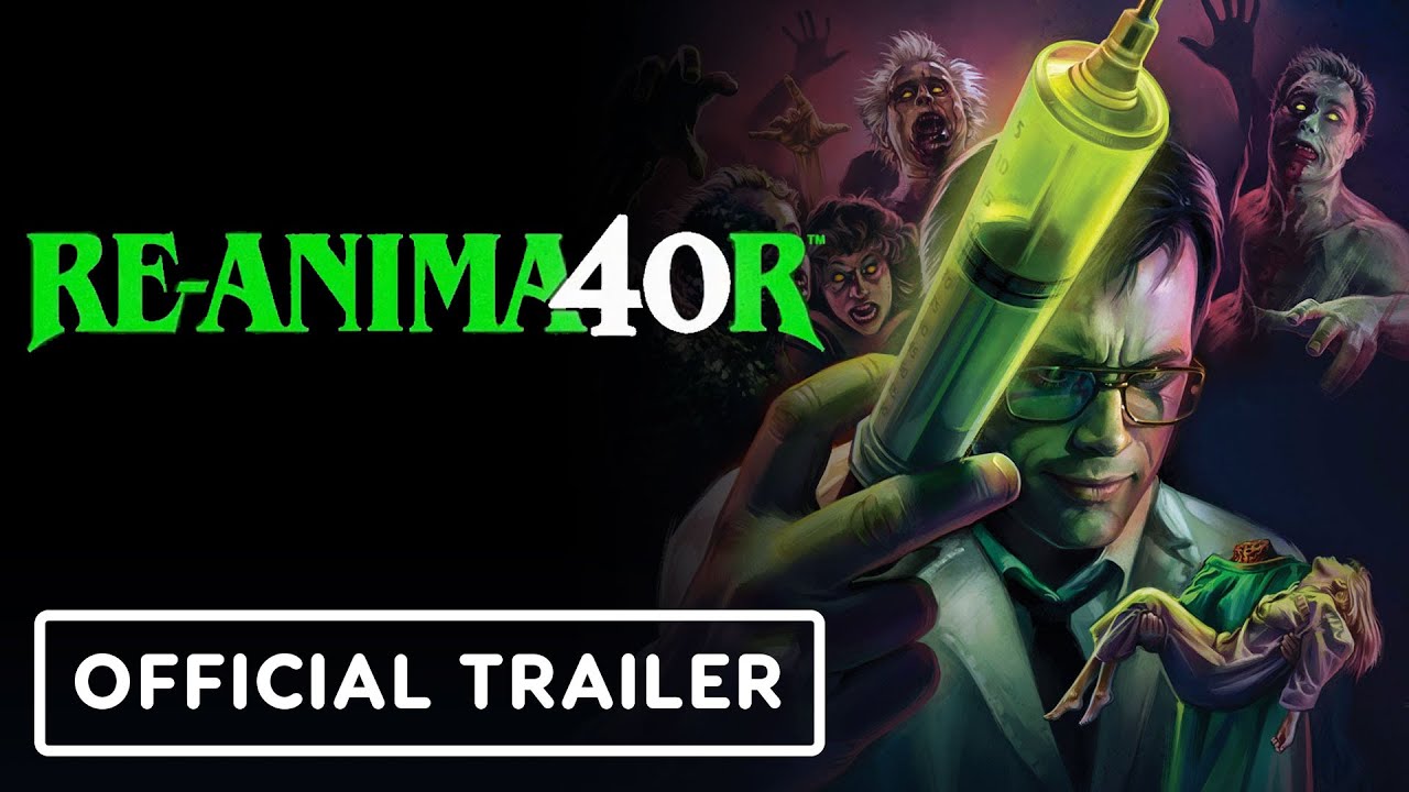 Re-Animator: 40th Anniversary - Official 4K UHD Trailer (2025) Jeffrey Combs, Bruce Abbott - YouTube