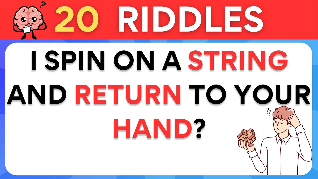 These Riddles Will Break Your Brain in 6 Minutes! 🧠💥 - YouTube