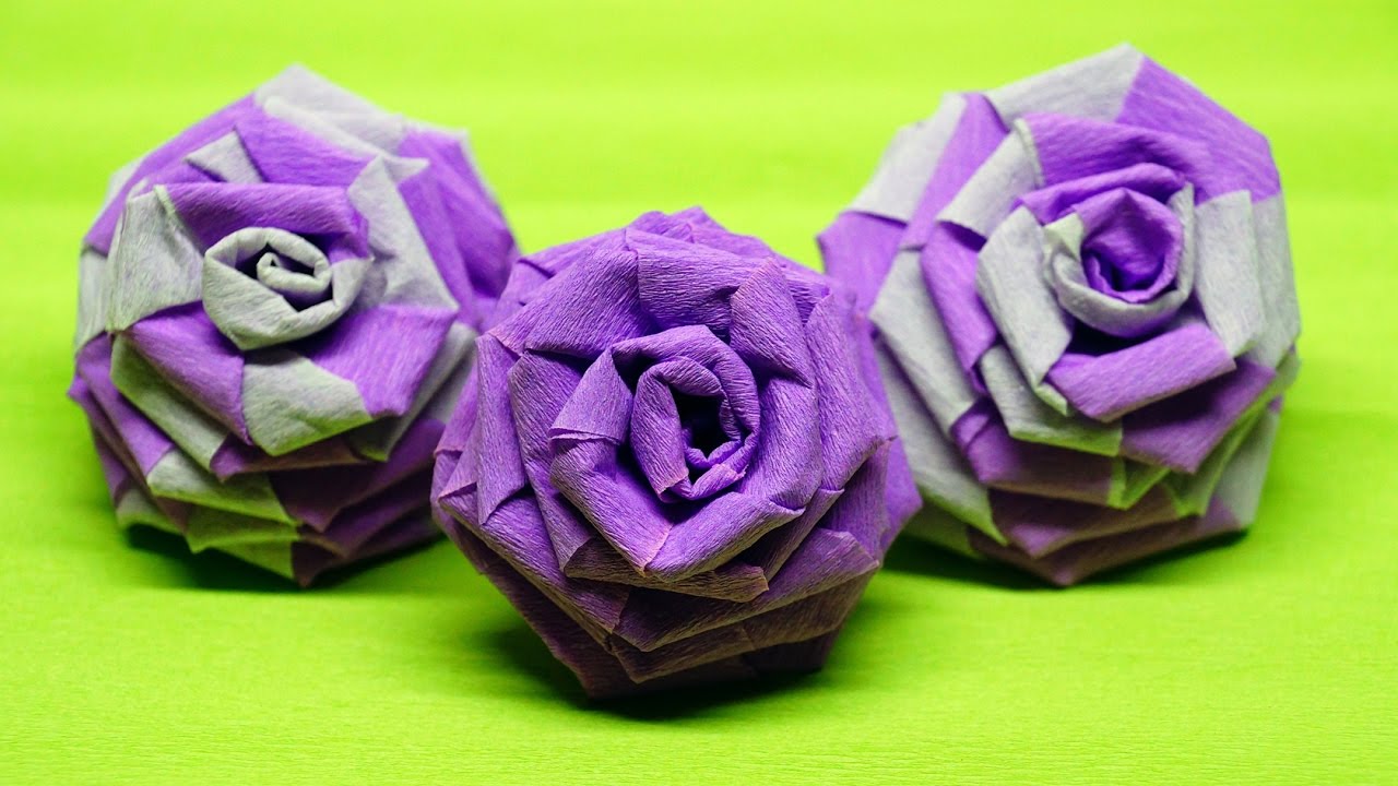 Flowers Making Easy Way To Make A Real Rose Crepe Paper Rose Flower Flowers Making Easy Way To Make A Real Rose Crepe Paper Rose Flower