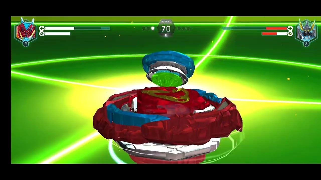 Beyblade Burst Quadstrike App Zeal Achilles A8 Vs Whirl Knight K8 Youtube