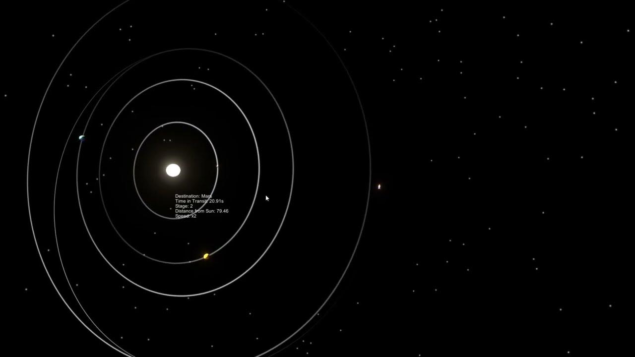 Unity Solar System Simulation - Demonstration - YouTube