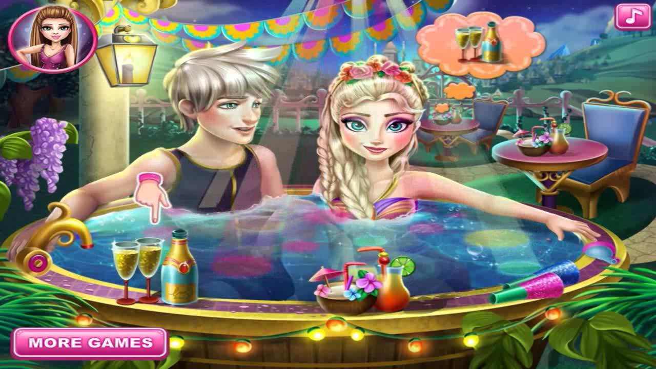 [Let's Play Baby Games] Disney Frozen Game - Frozen Elsa Jacuzzi ...