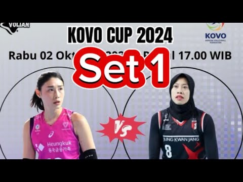 Set 1 Kovo Cup Red Sparks VS Pink Spiders - YouTube