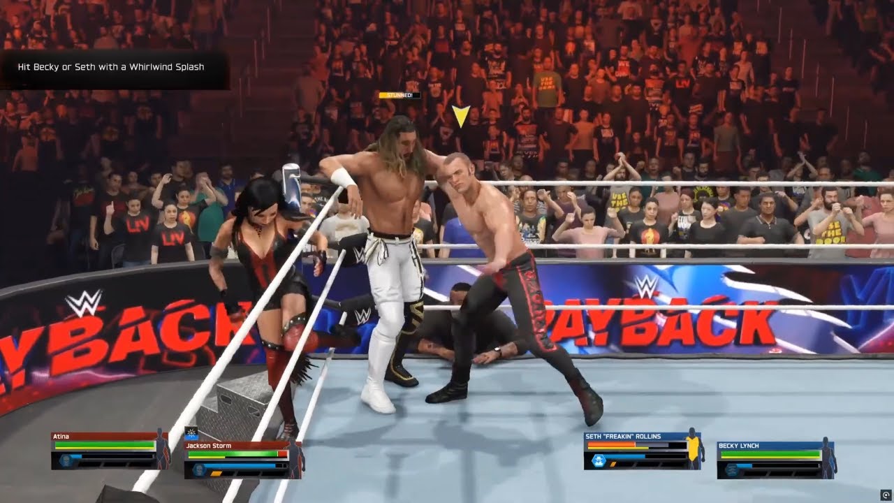 How To Do The Whirlwind Splash(WWE 2K25 MyRise Story)!!! - YouTube