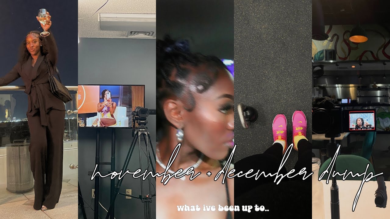 NOVEMBER + DECEMBER DUMP: BLACK WOMEN NETWORKING EVENT, LUNCH WITH MY ...