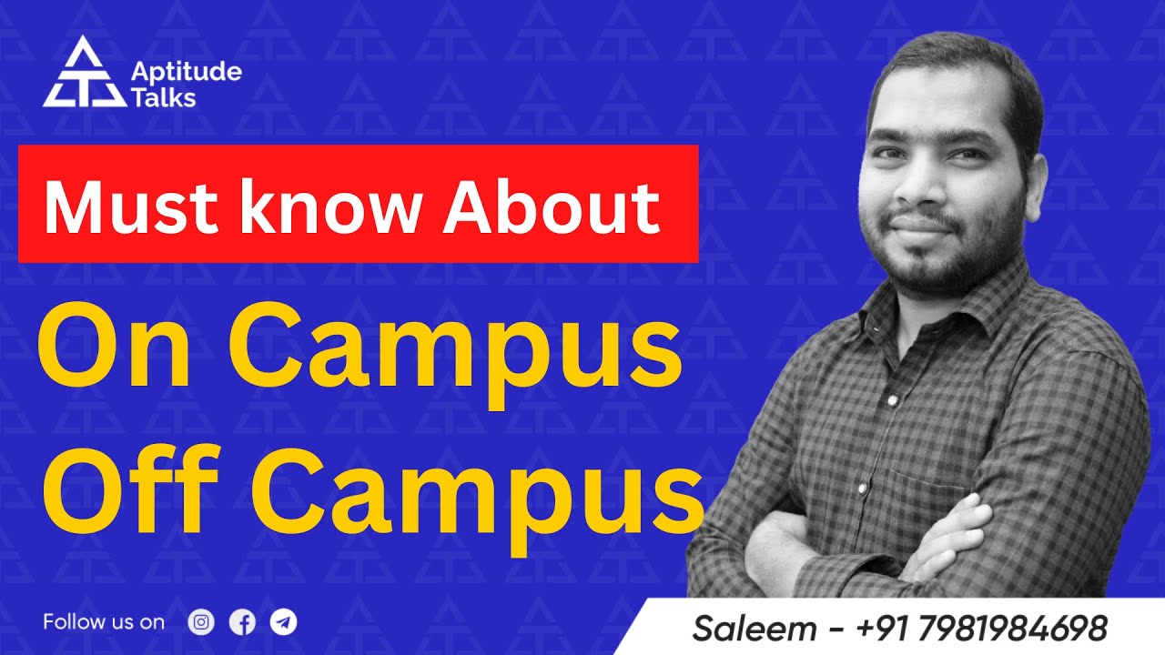 Placement guidance | Complete information of On campus and Off campus ...
