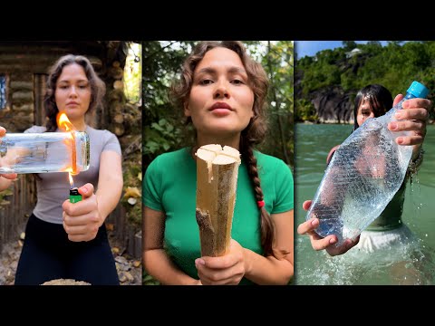 Best HACKS from Marusya #camping #survival #bushcraft #outdoors #lifehack