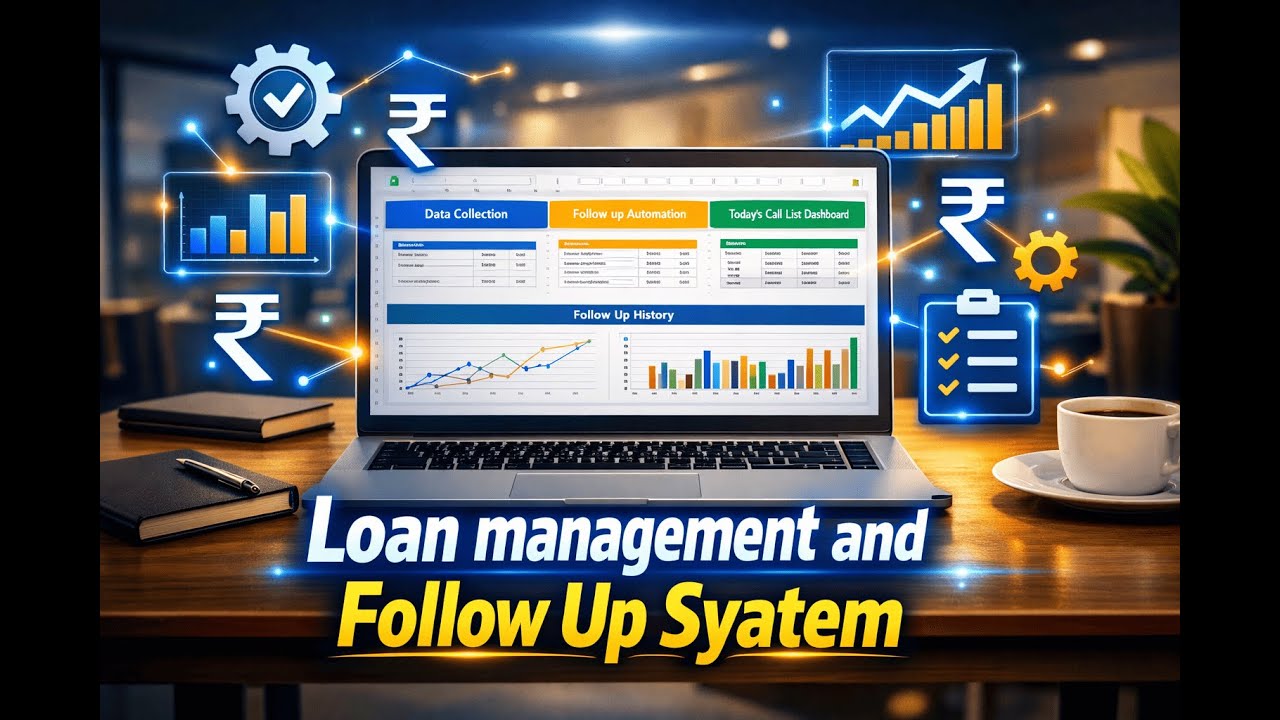 Loan Management & Follow Up System in Google Sheet | Google Sheets Loan ...