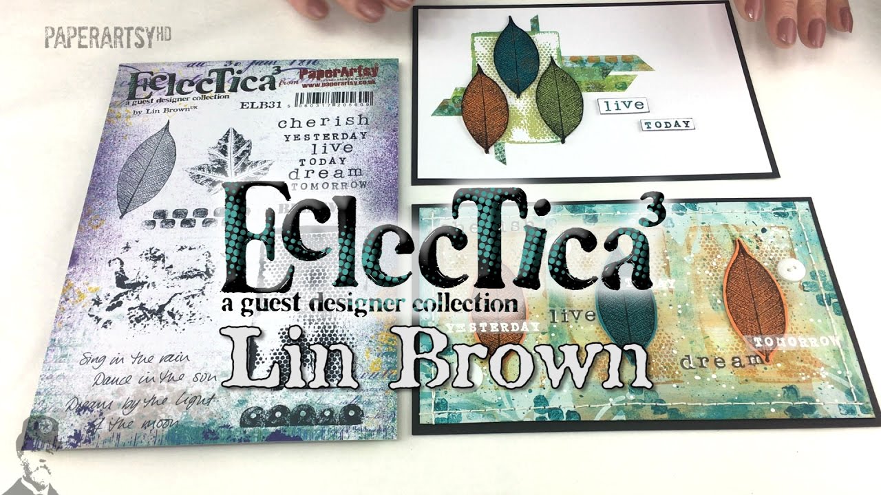 NEW {Jan 2017} Lin Brown from PaperArtsy - YouTube