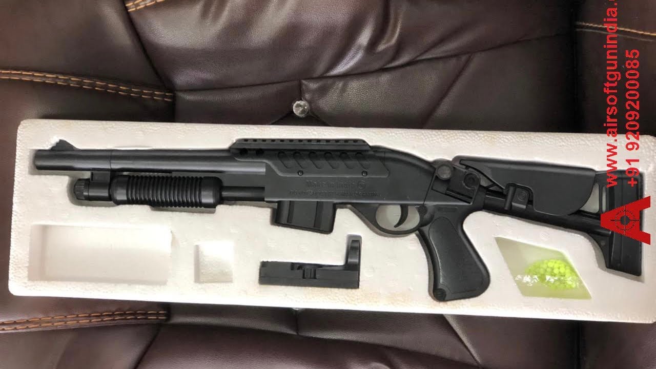 Pump Action Airsoft Shot Gun By Airsoft Gun India With Box Packing ...