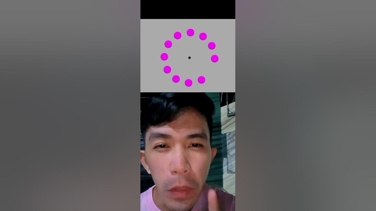 Spinning Dot Optical illusion #shorts - YouTube