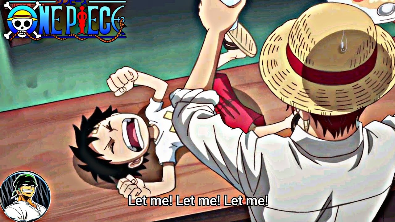 kid luffy and shanks funny moments | uta angry | luffy funny moments ...
