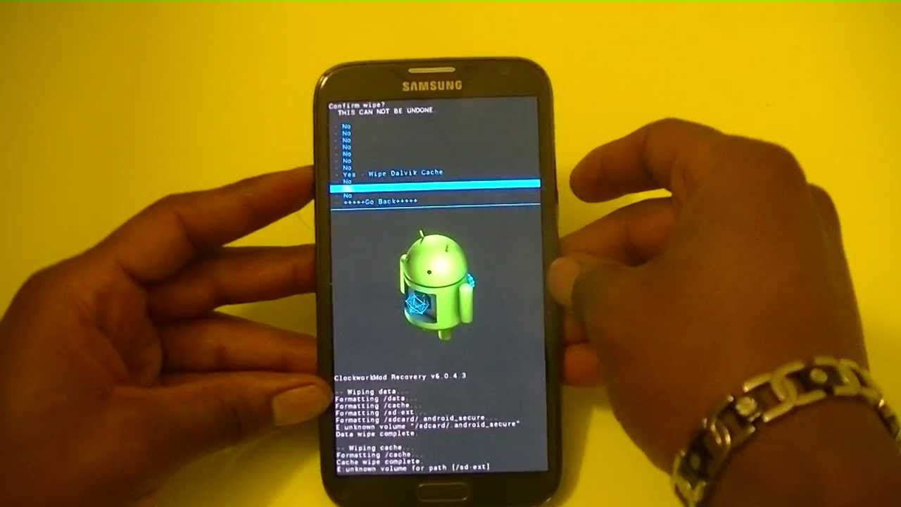 How to install Galaxy Note 3 port Rom on Sprint Note 2 - YouTube