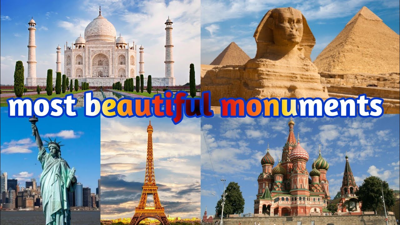 most beautiful monuments || famous background music || white Panther ...