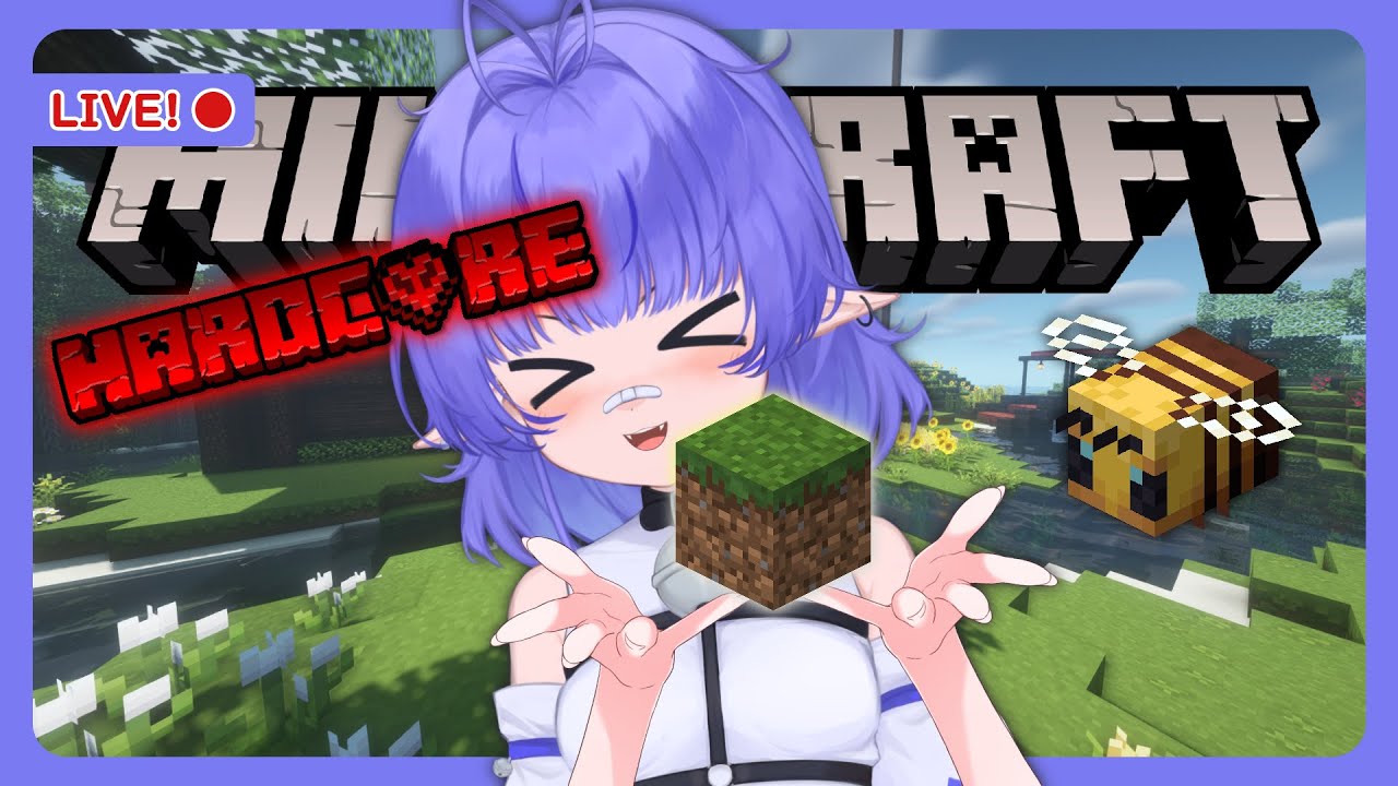 【VOD】 CRAZY hardcore spawn! TWO villages!! 【Minecraft】 - YouTube