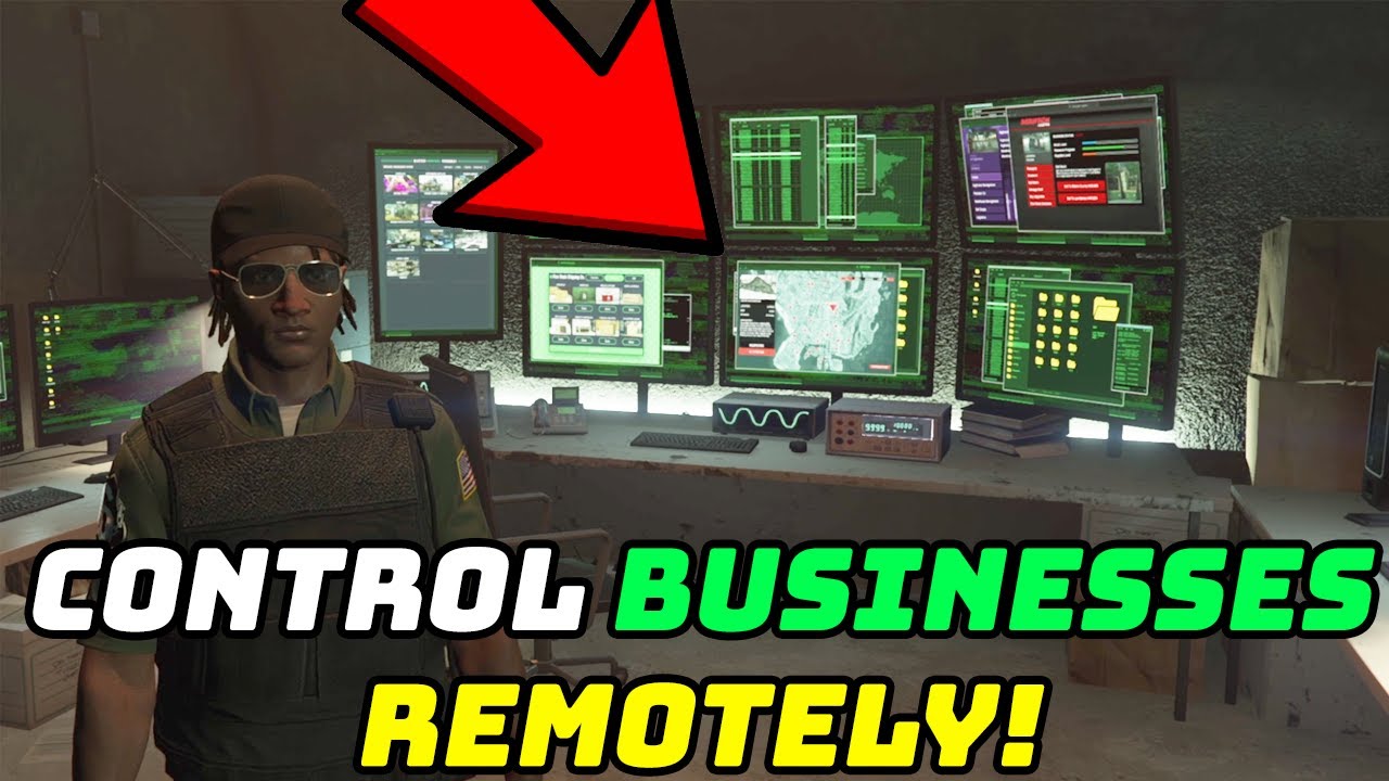 How To Access Master Control Terminal | GTA ONLINE - YouTube