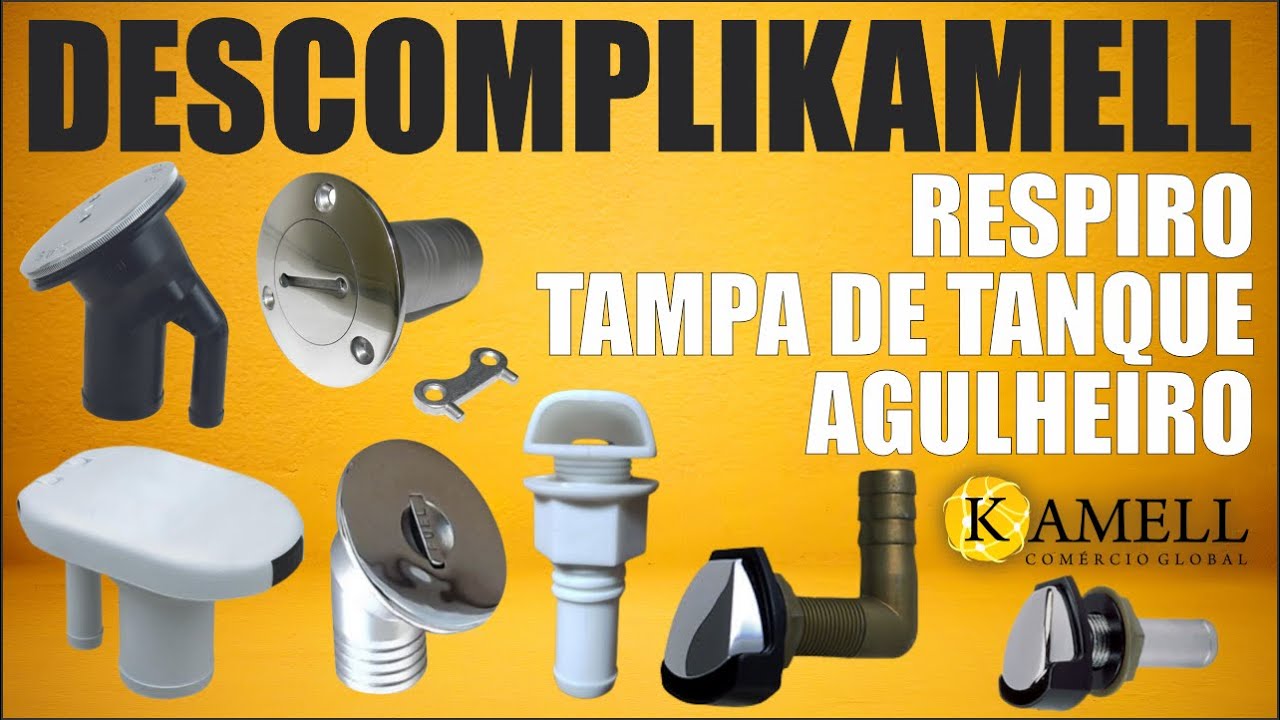 RESPIRO + TAMPA DE TANQUE + AGULHEIRO - DESCOMPLIKAMELL - YouTube