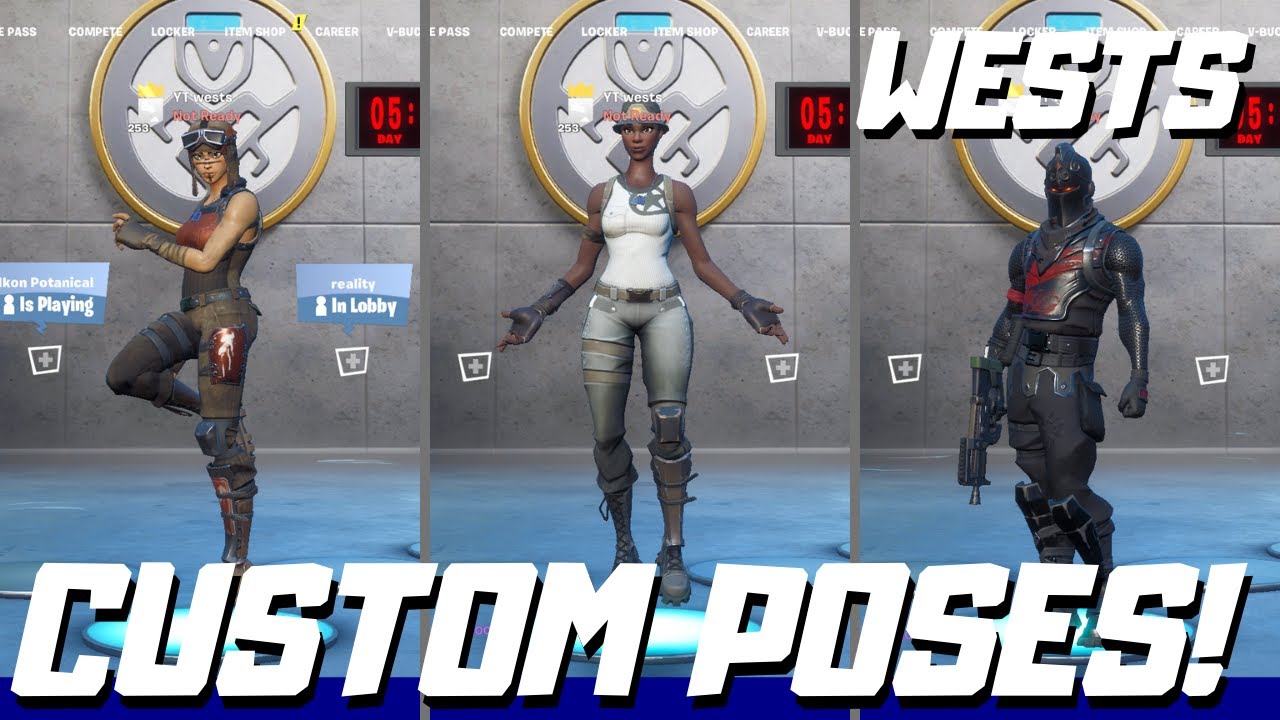 How to get any Pose on *ANY SKIN* in Fortnite! - YouTube