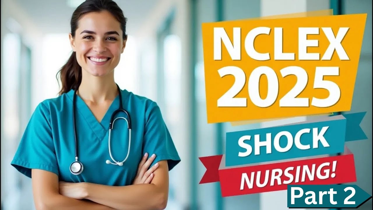 Shock Nursing Part 2: Dominate NCLEX 2025-These High-Yield Essentials ...