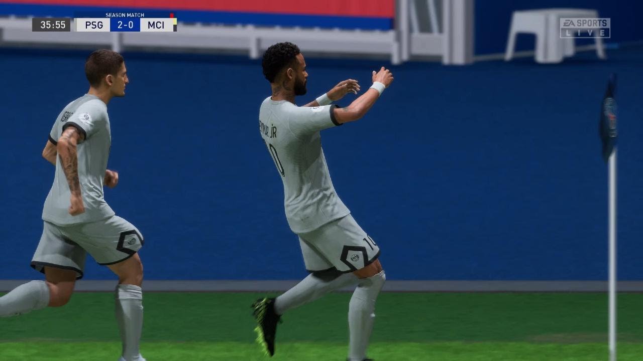 FIFA 23 | PSG vs MCI - Neymar Twinkle Toes | mstrdeath + MeScoozyDJ ...
