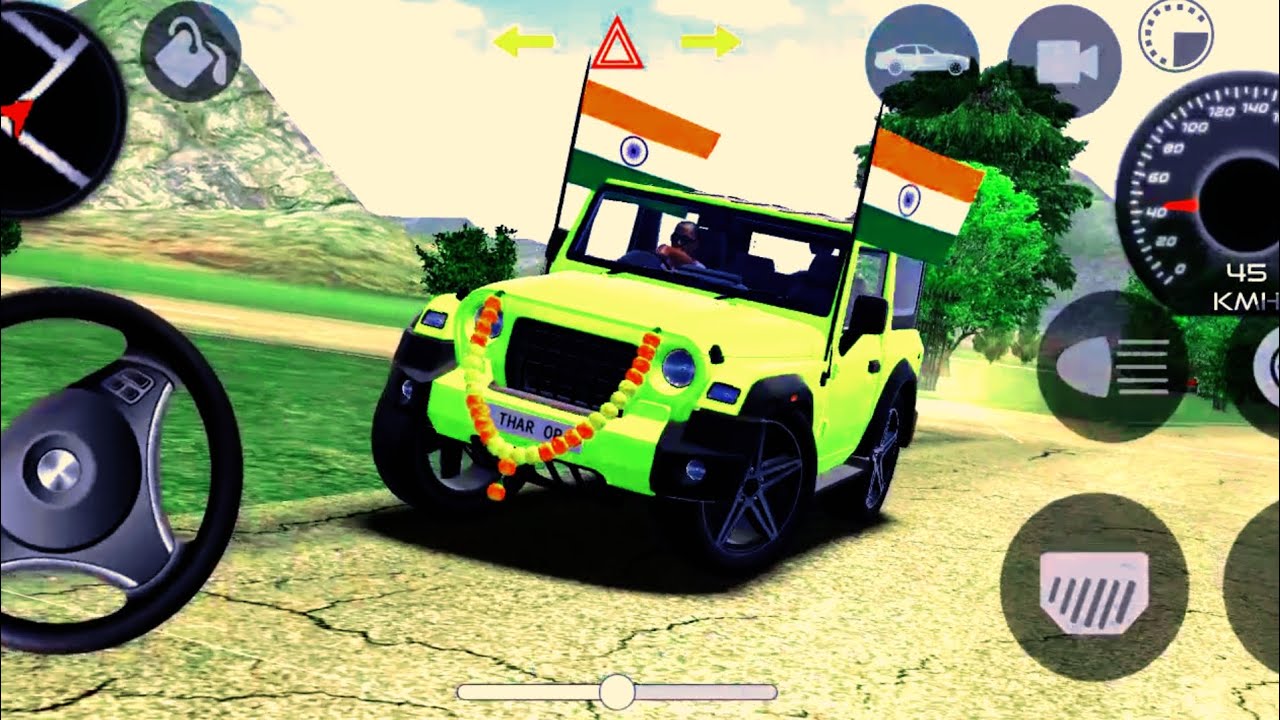 Dollar (Song) Modified Mahindra Yellow Thar 👿 | Indian Cars Simulator ...