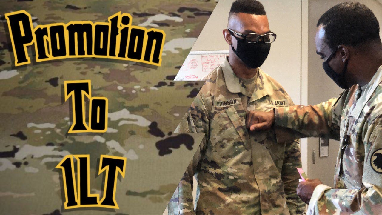 DAY IN LIFE OF A 2LT | MY PROMOTION TO 1LT - YouTube