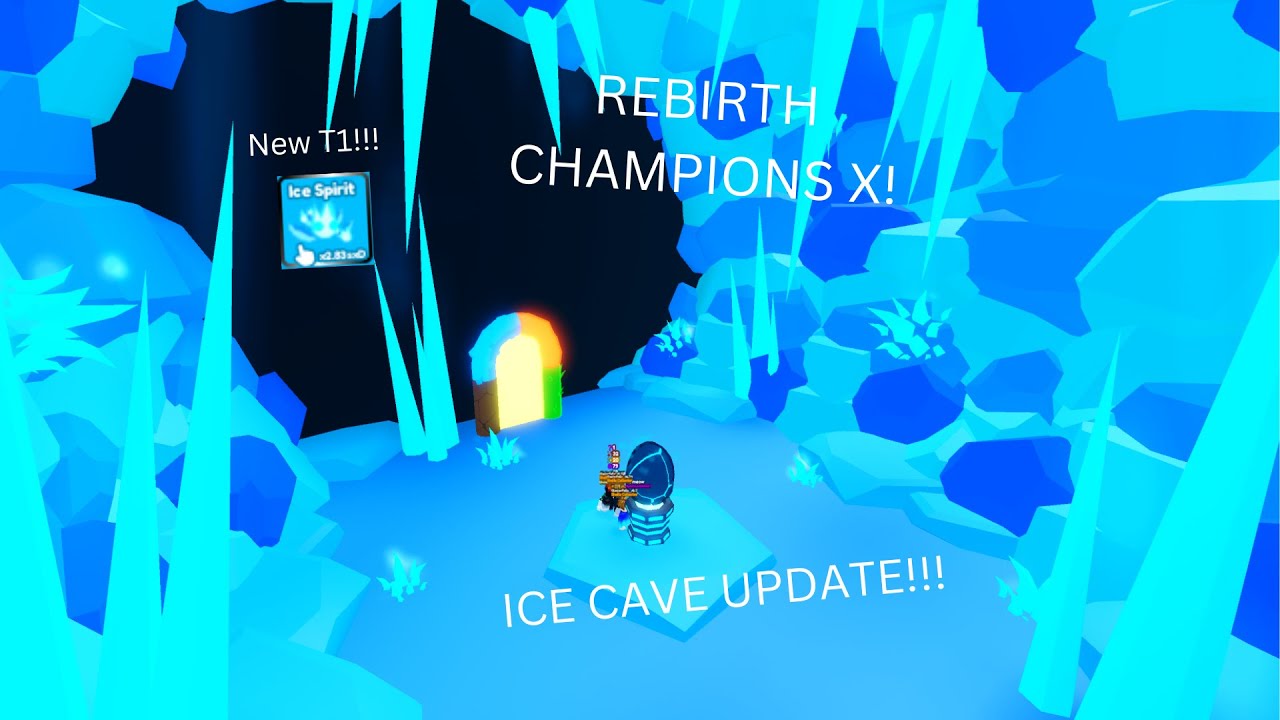 Ice Cave Update! | Rebirth Champions X | Roblox - YouTube
