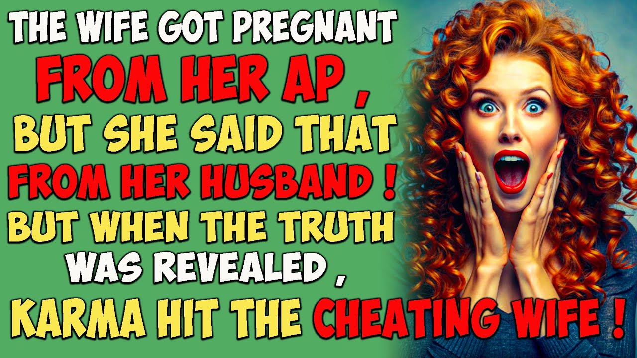 The wife got pregnant from her AP , but she said that from her husband ...