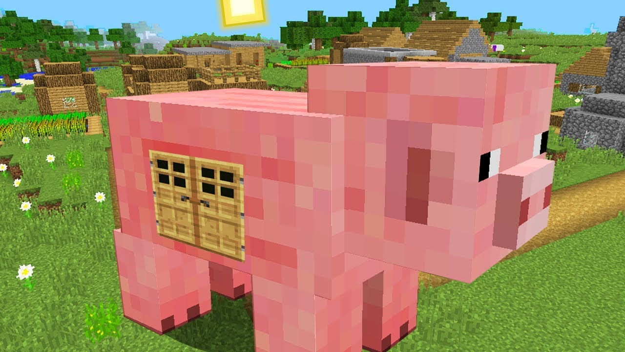 COMO MORAR EM UM PORCO NO MINECRAFT ! - YouTube