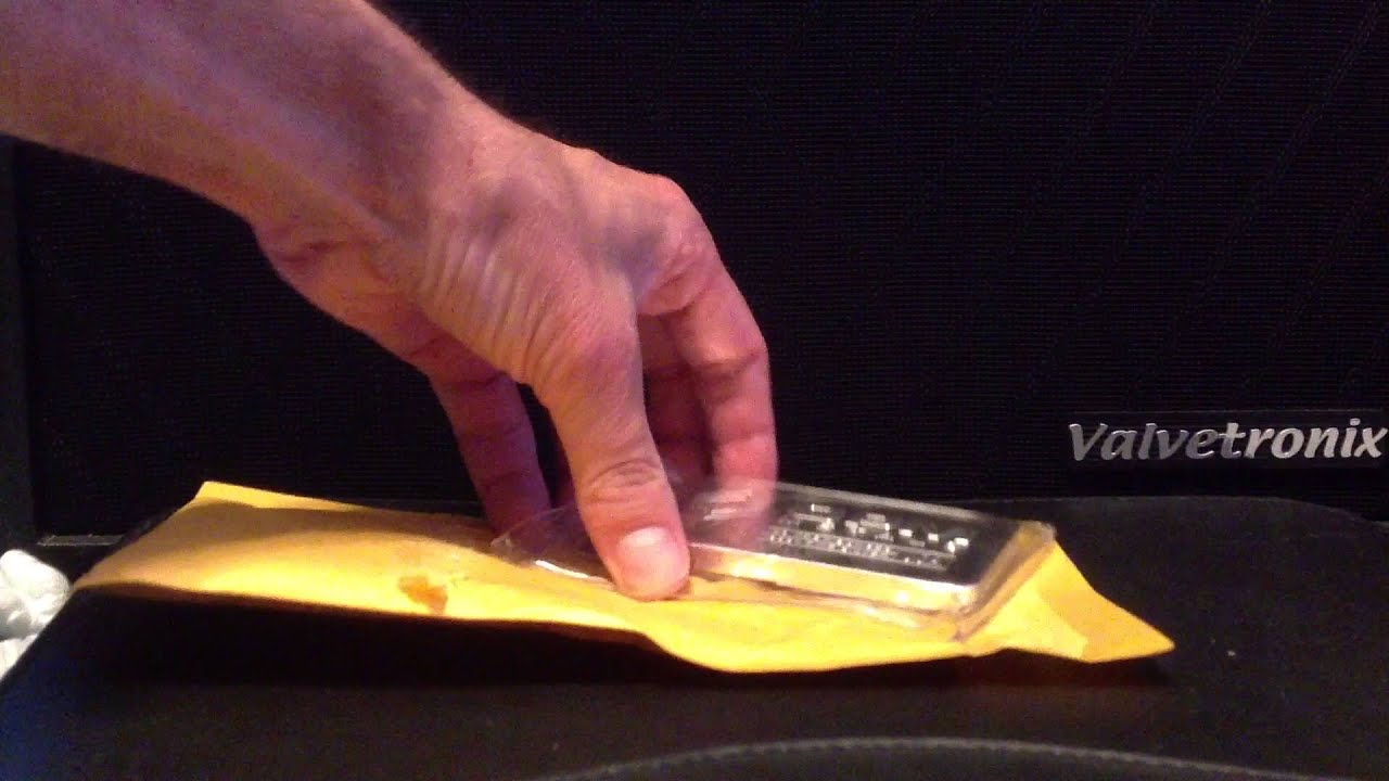 10 Oz OPM Silver Bar Unboxing Provident Metals - YouTube
