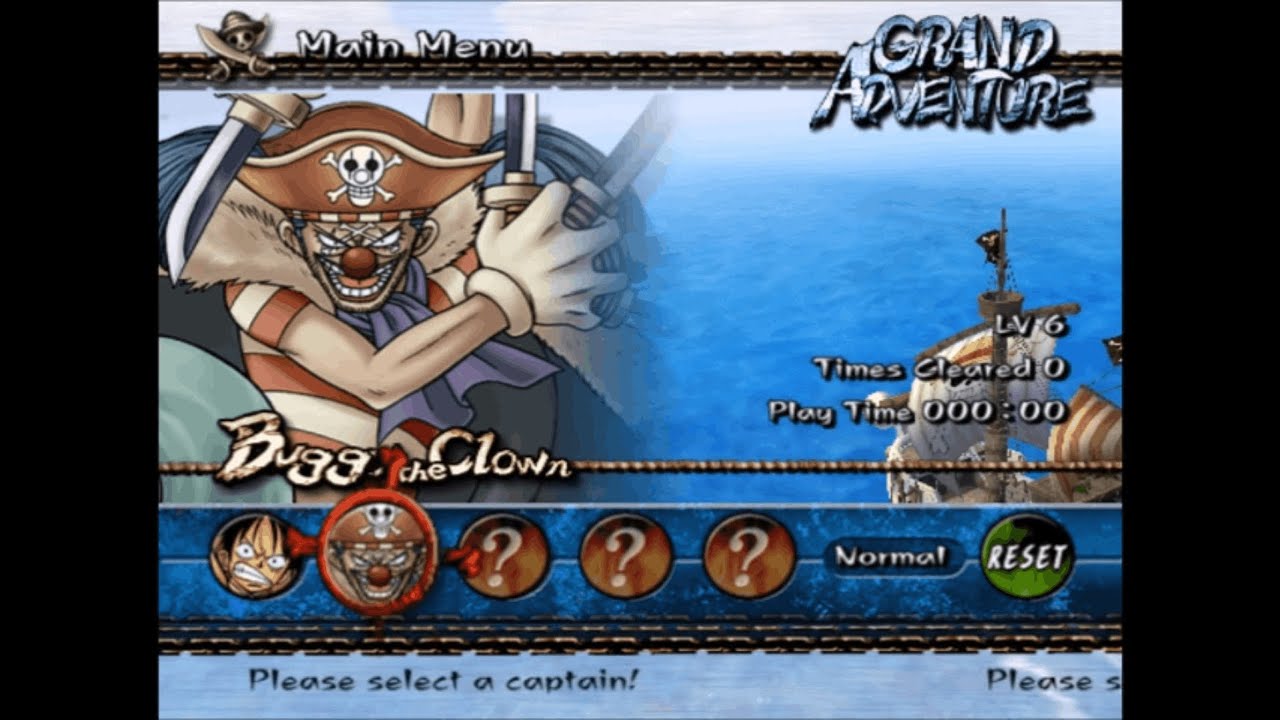 One Piece Grand Adventure (PS2) - Buggy the Clown - YouTube