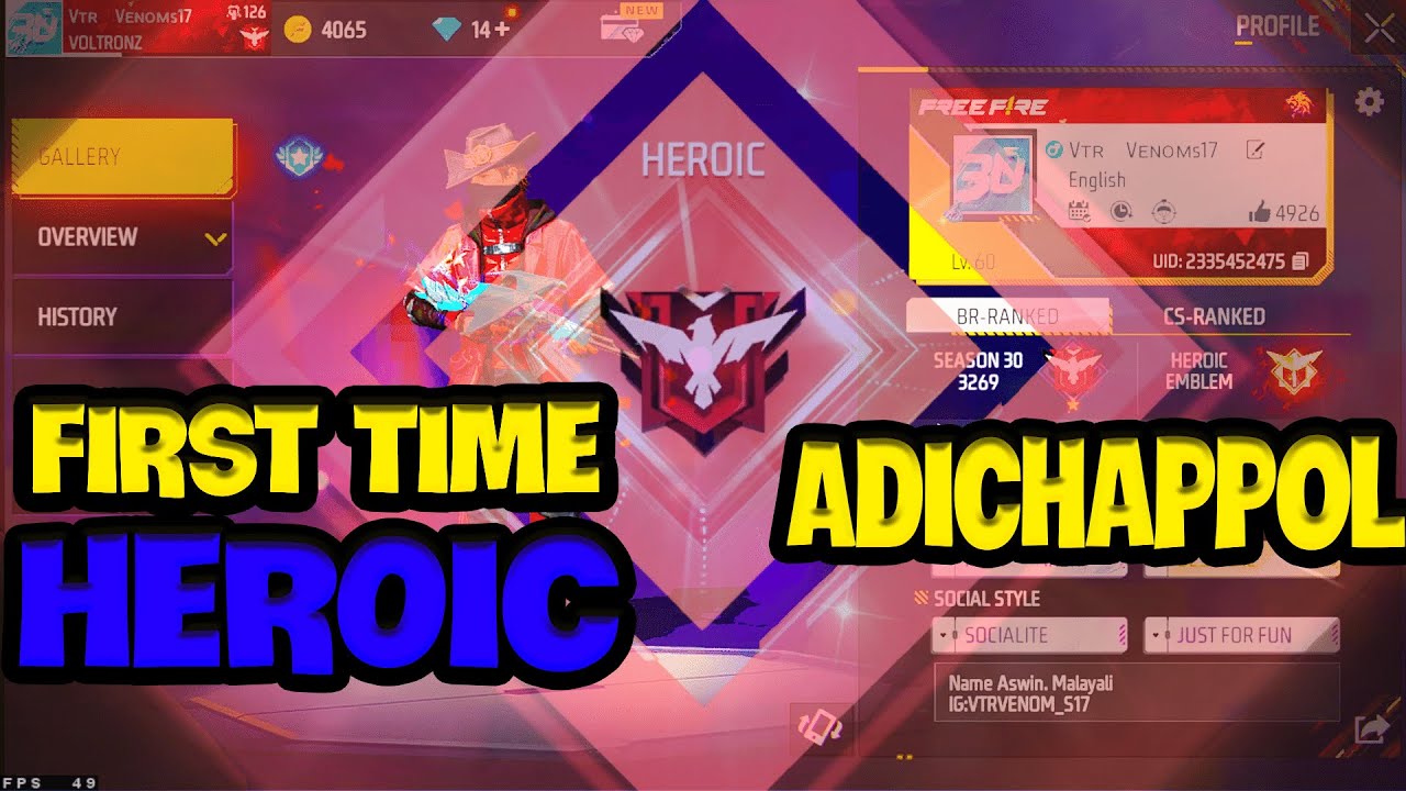 BR Rank Platinum III to Heroic 1 star| First time Heroic| #heroic # ...