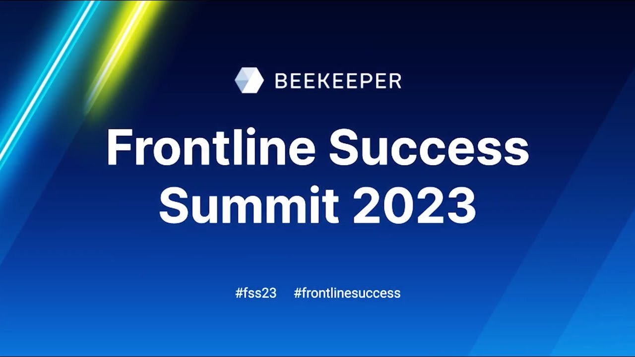 Frontline Success Summit 2023 im Beekeeper Hive in Zürich am 25. Oktober - YouTube