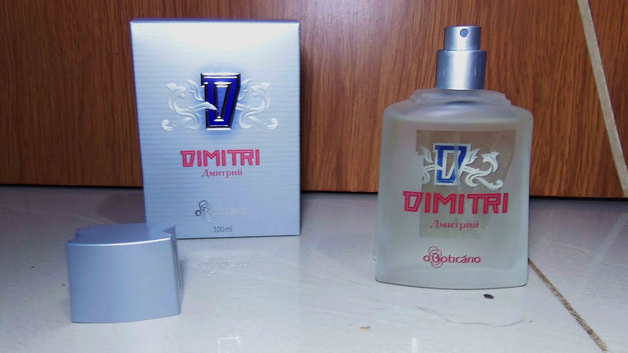 Perfume Dimitri - O boticário - YouTube
