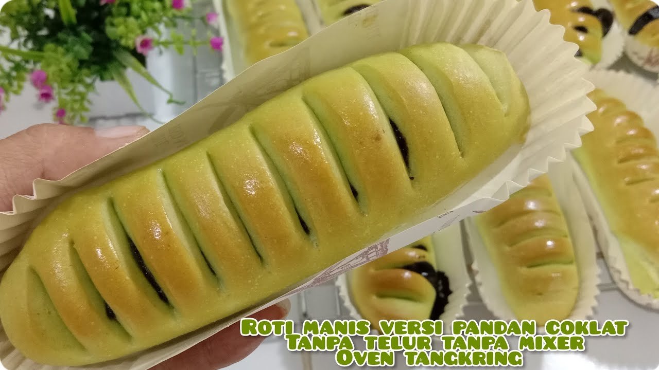 KALI INI BIKIN ROTI YANG BERBEDA YAITU TANPA TELUR TANPA MIXER HASILNYA ...