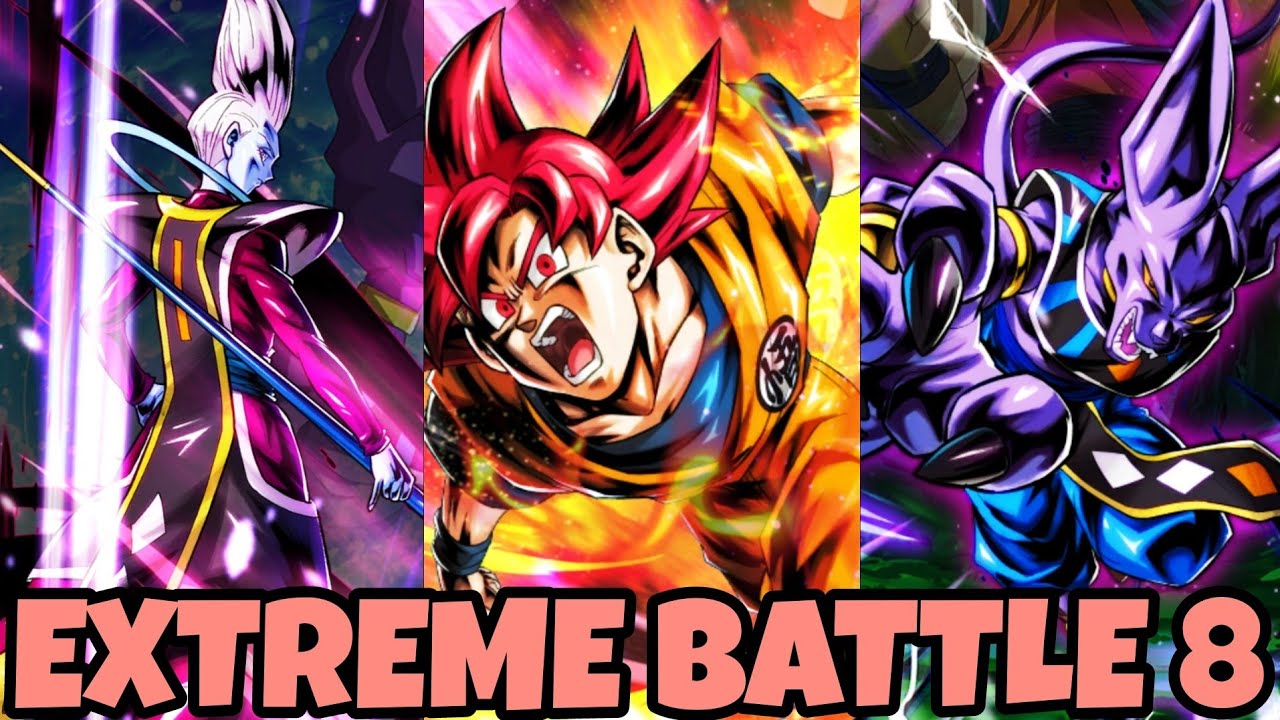EXTREME BATTLE - GOD KI Extreme Battle 8 | Dragon Ball Legends - YouTube