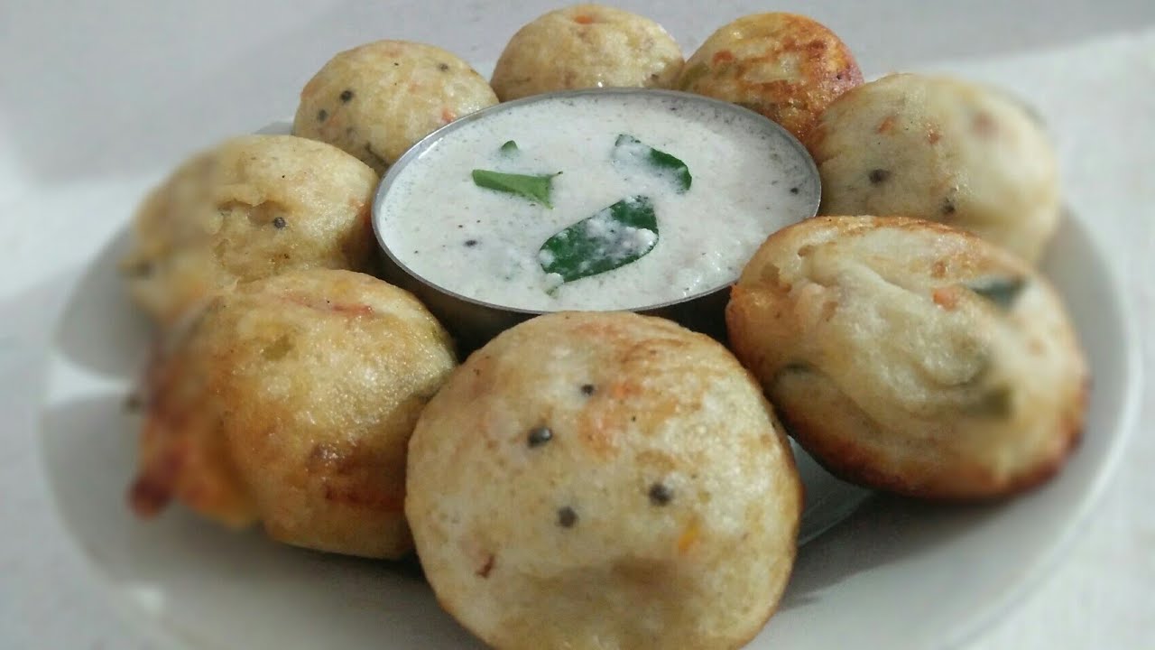 MASALA PANIYARAM RECIPE/Masala Paniyaram - YouTube