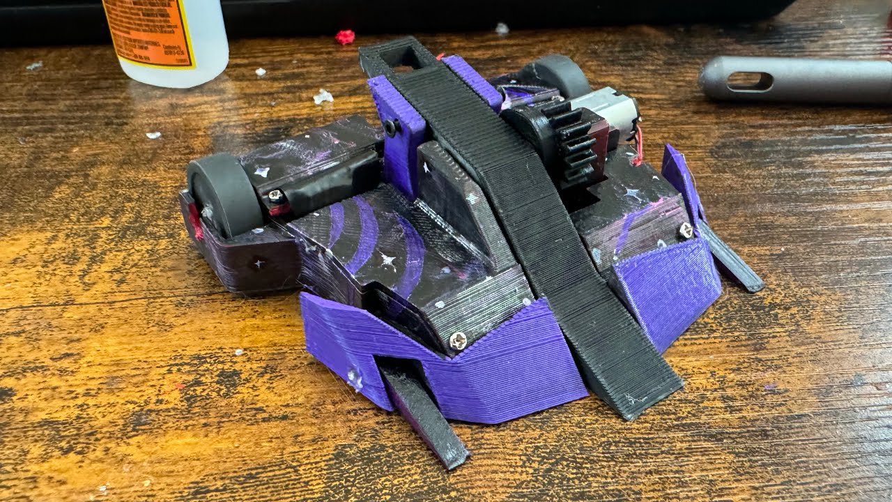 Ursa Major: First Custom Hexbug Flipper - YouTube