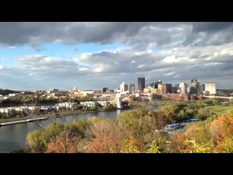 South Saint Paul Minnesota - High Bridge Mississippi River - YouTube