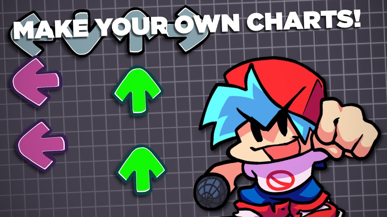 How to make CUSTOM CHARTS in Friday Night Funkin 0.3! - YouTube